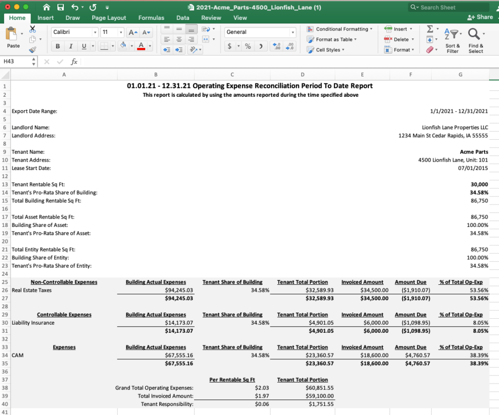 Run CAM Reconciliation End-to-End