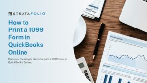 How to Print a 1099 Form in QuickBooks Online | STRATAFOLIO
