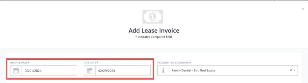 Adding One-Time Invoices in STRATAFOLIO