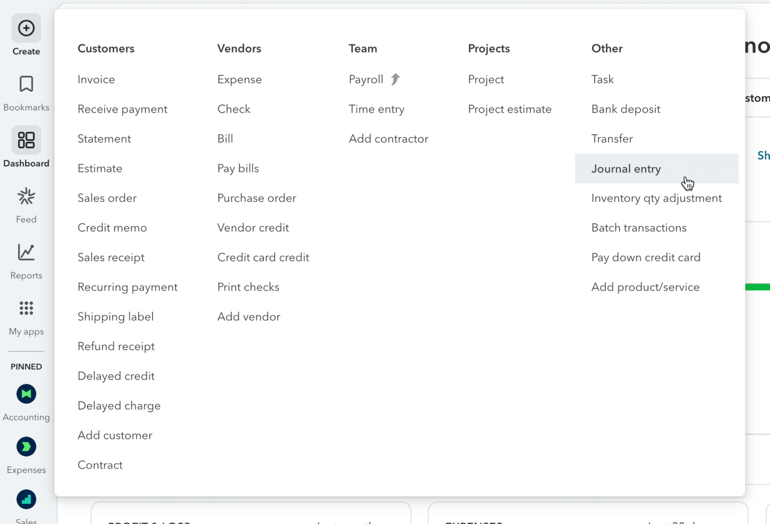 How to Create and Edit Journal Entries in QuickBooks Online